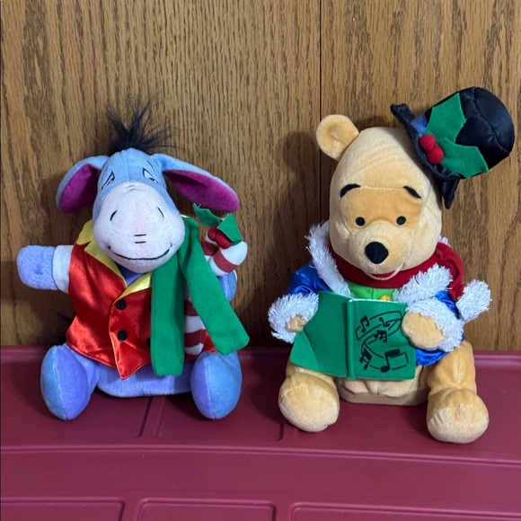 Disney | Toys | Disney Christmas Pooh And Eyore | Poshmark